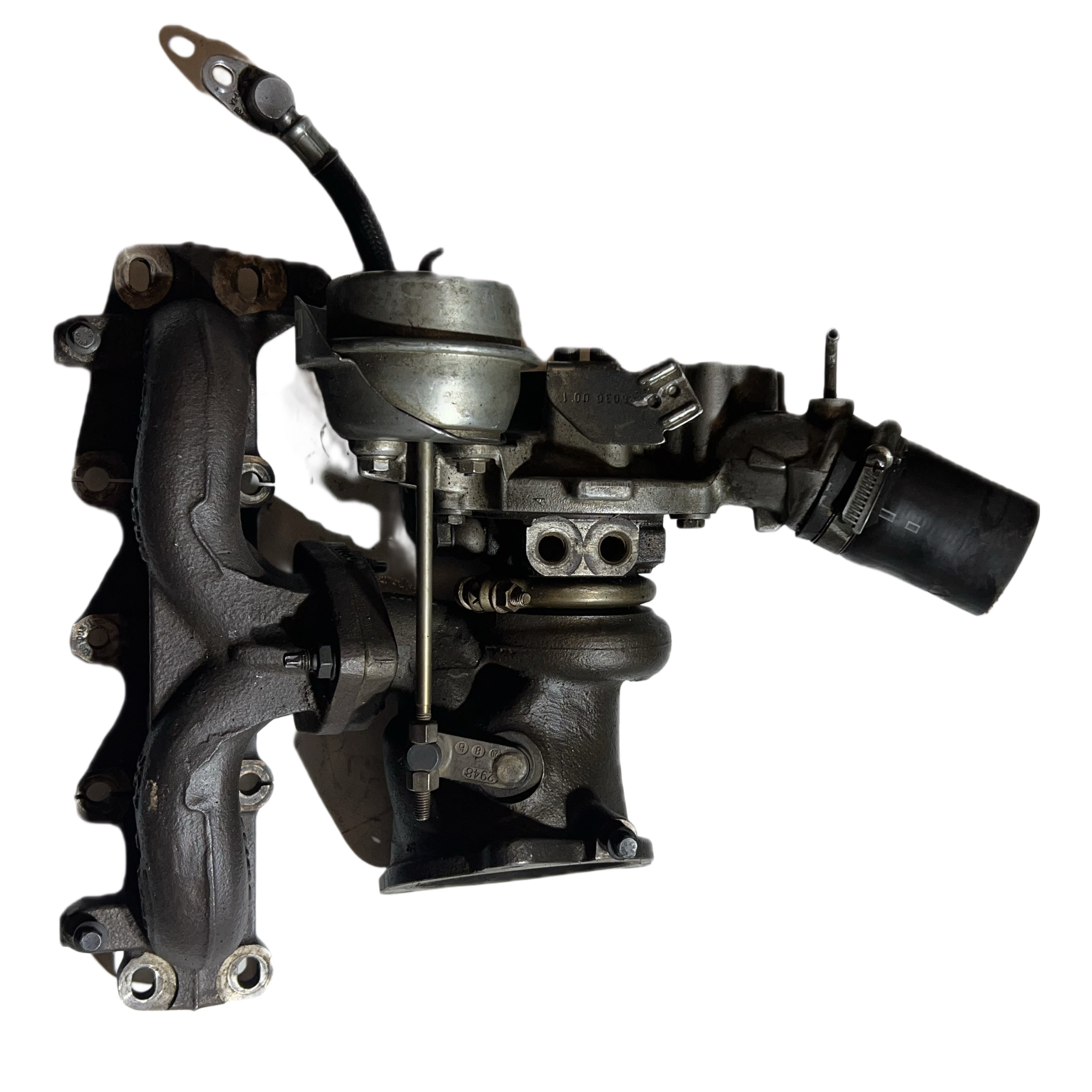 TURBO CON MULTIPLE DE ESCAPE VOLVO 1.6 TURBO BENCINERO 54399700124 ...